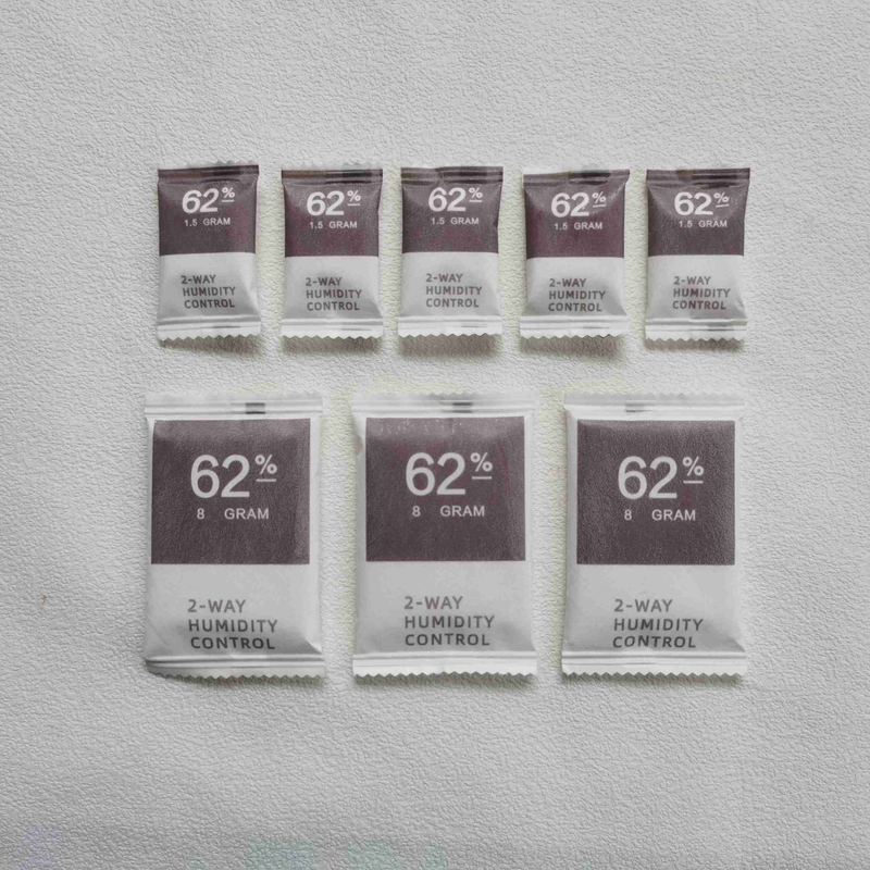 RH62% 1.5g 2-way Moisture Control Packs Humidity Stabilizer Fiber ...